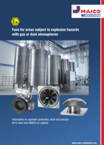 Explosion-proof fans with ATEX- and IECEx certificate | MAICO